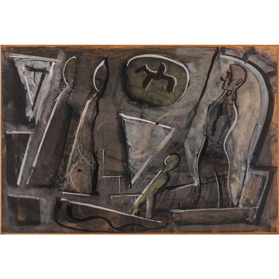 Mario Sironi | MARIO SIRONI (1885-1961 (1952) | MutualArt