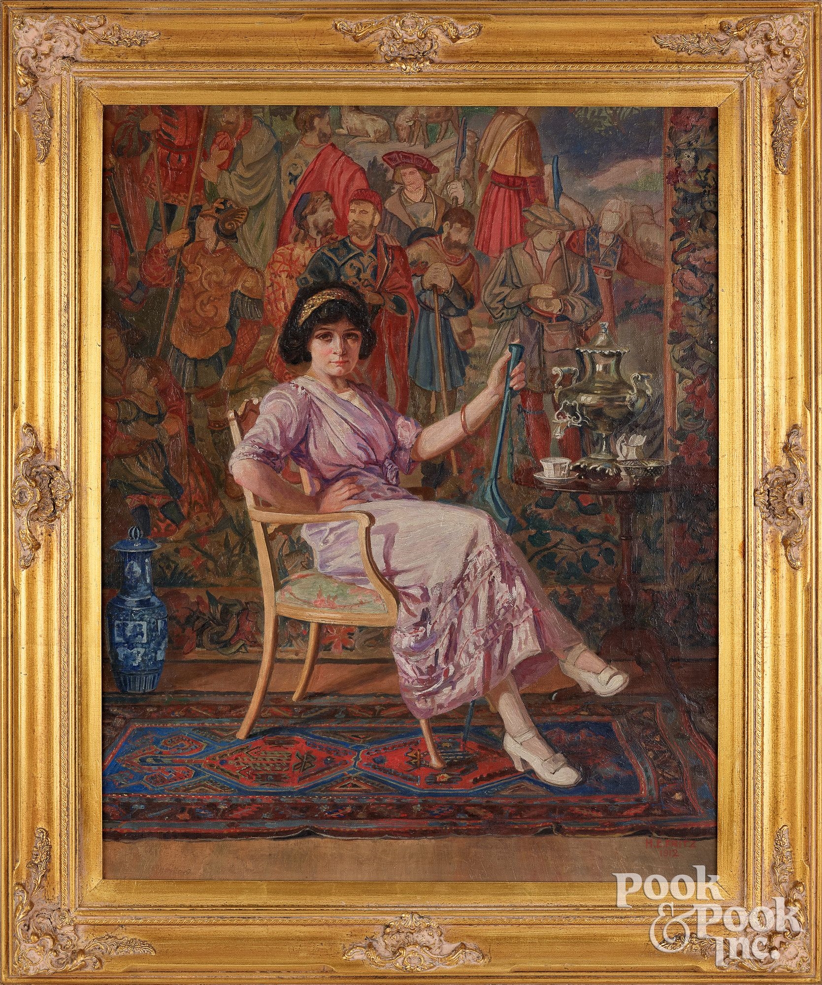 Henry Eugene Fritz | Miss Schimang (1912) | MutualArt