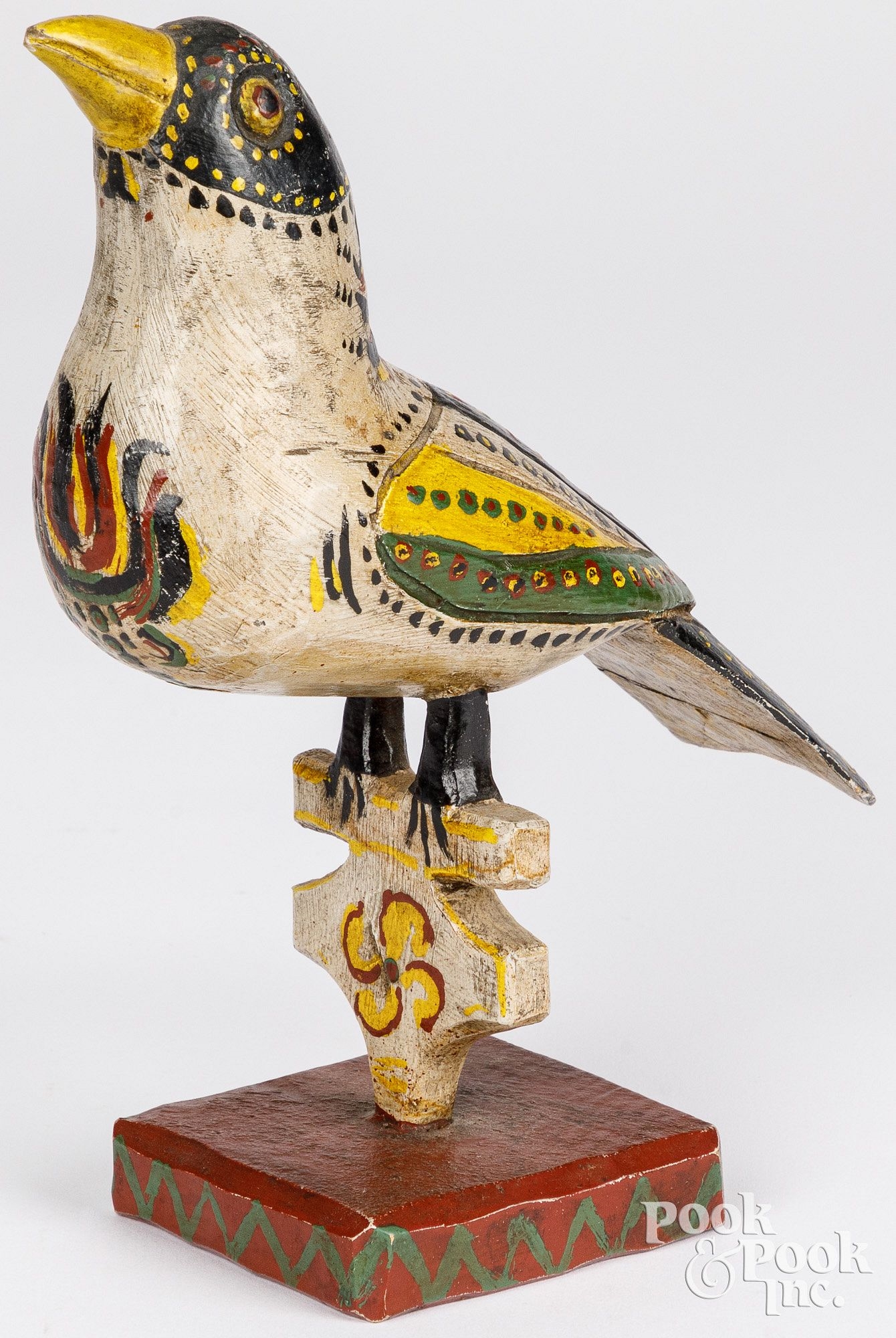 Ludwig David | David Ludwig, carved and painted Virginville bird ...