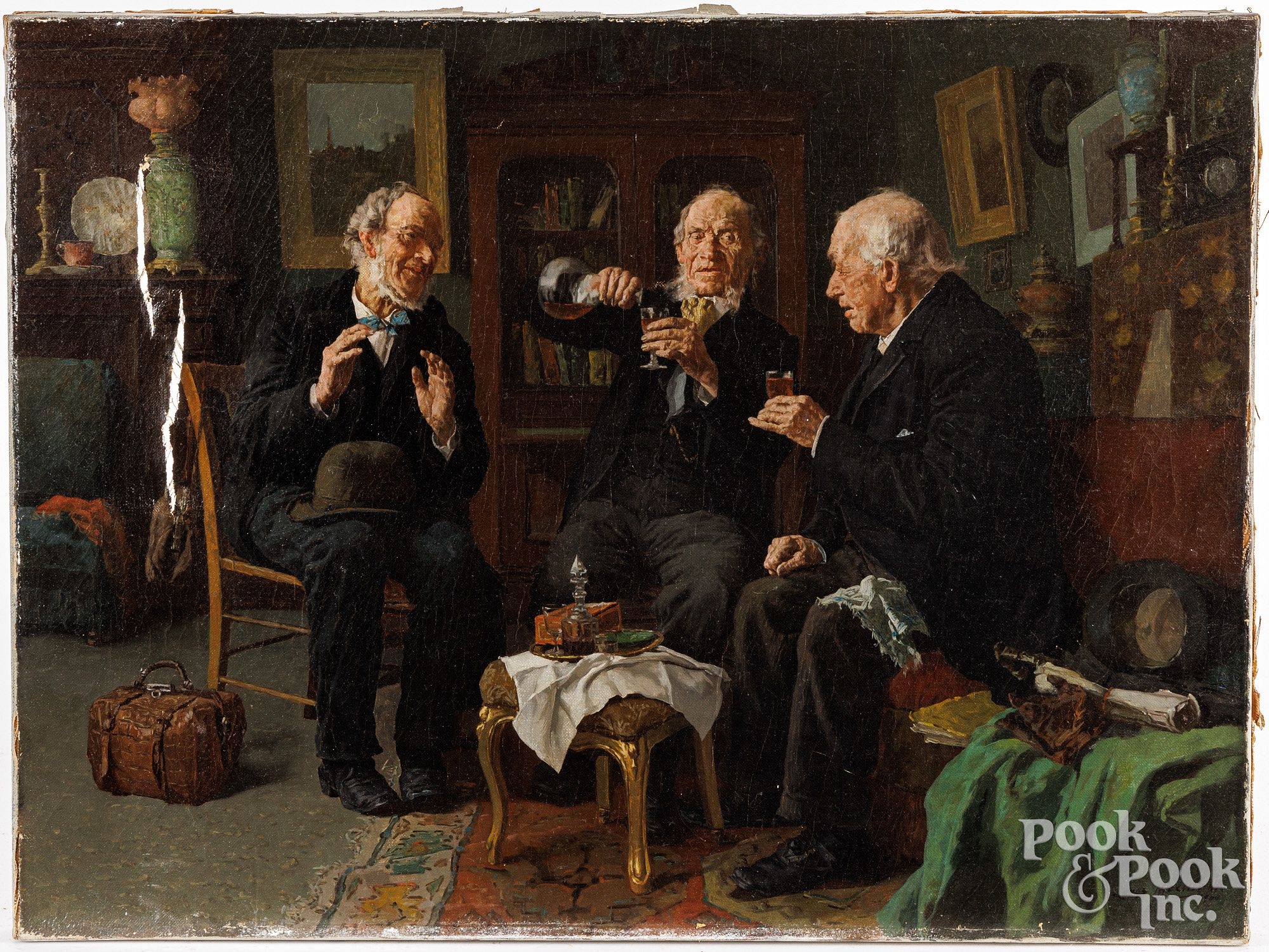 Louis Charles Moeller | Louis Moeller (American 1855-1930) oil on ...
