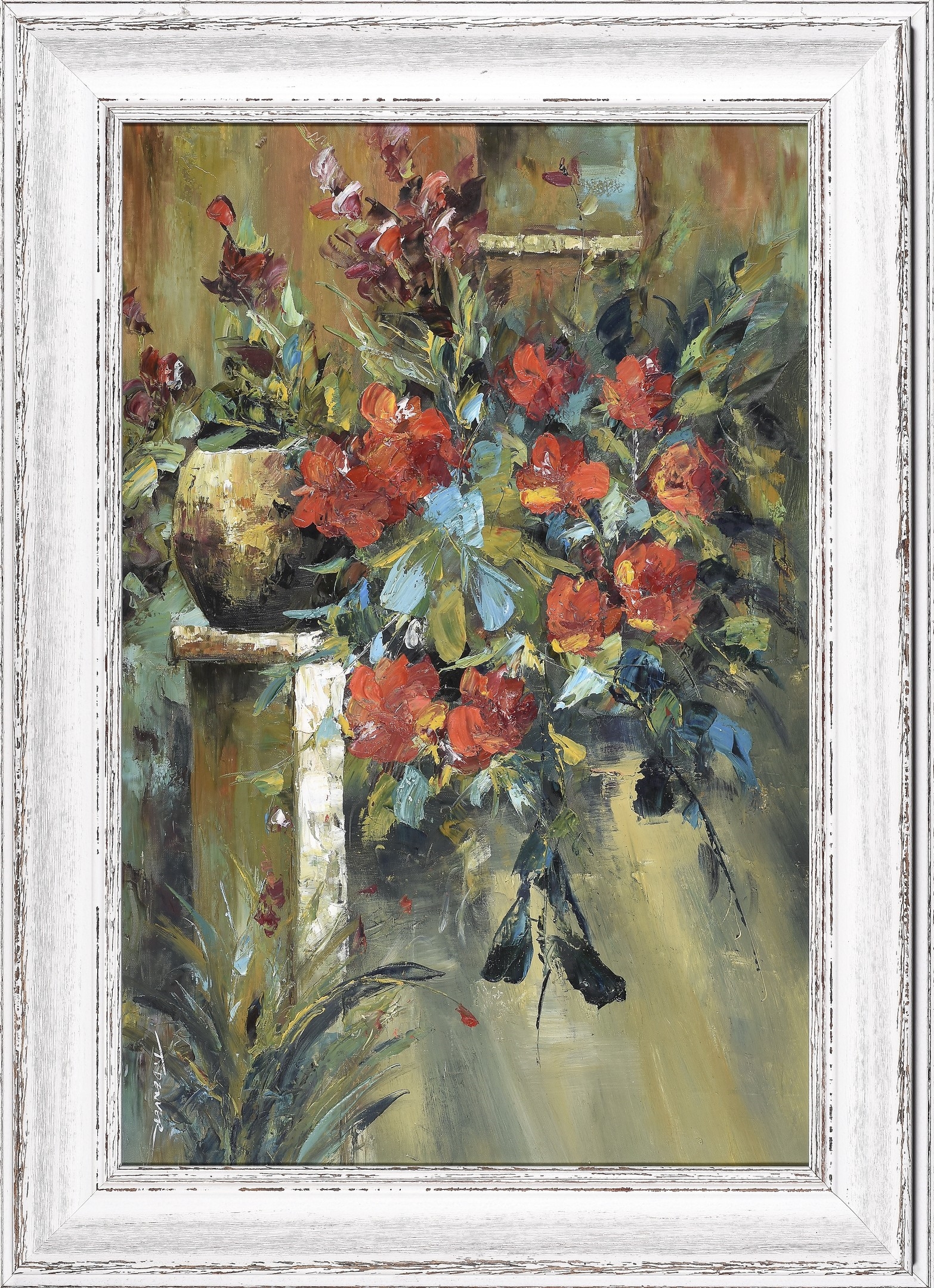 T. Denver | Bodegón con flores | MutualArt