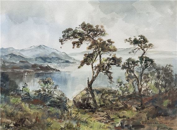 Prudence Turner | Trees Beside the Water | MutualArt