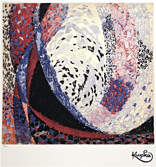 František Kupka | Dvoubarevná fuga | MutualArt