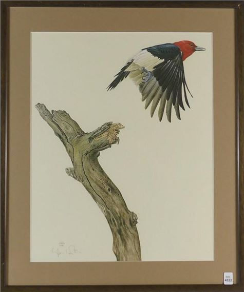 Glen Loates | Vintage lithograph print in colours with pencil signature ...