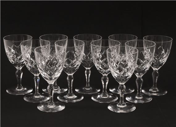 Gunnar Cyrén | 38 Vitvinsglas 11st | MutualArt