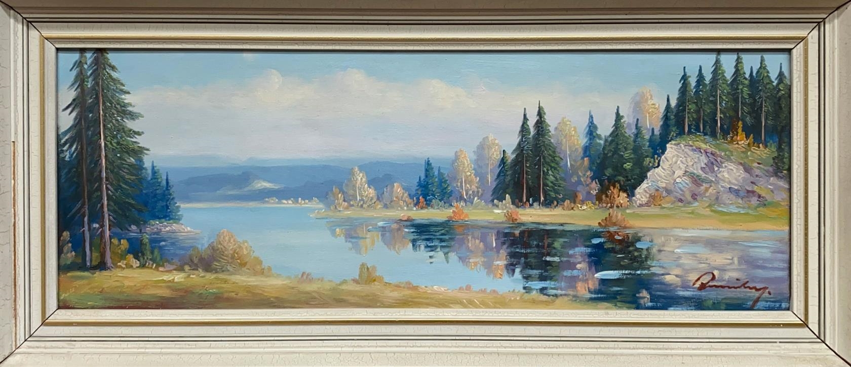 Pavel Raszka | Horské jezero | MutualArt