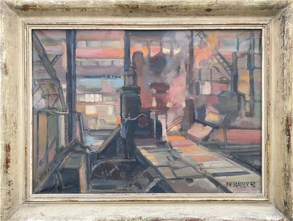 Jan Sládek | Jedna z válcoven | MutualArt