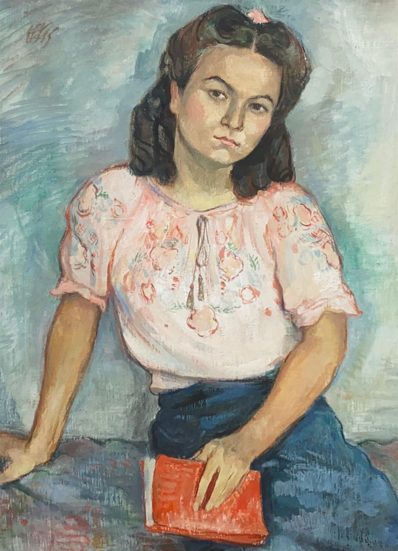 Leo Haas | Sedící dívka | MutualArt