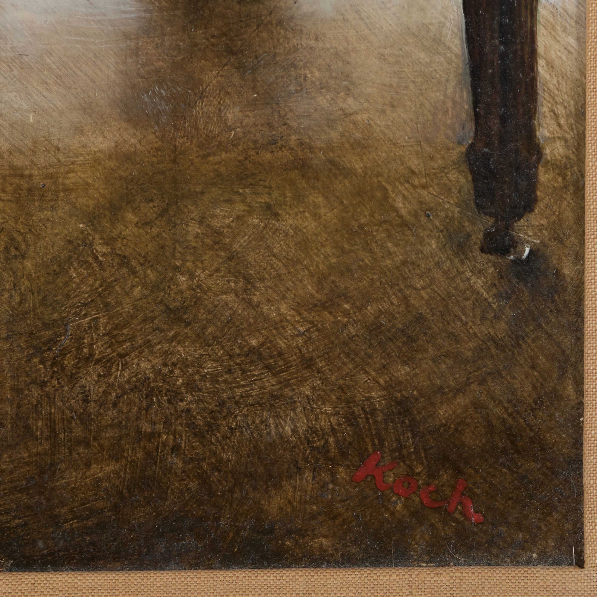 John Koch | Portrait of Elizabeth Finch Peckham (1954) | MutualArt