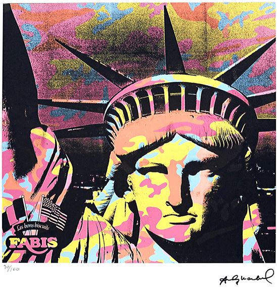 Andy Warhol | Socha Svobody | MutualArt