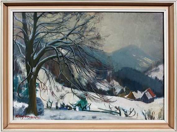 Karel Hofman | Zimní krajina | MutualArt