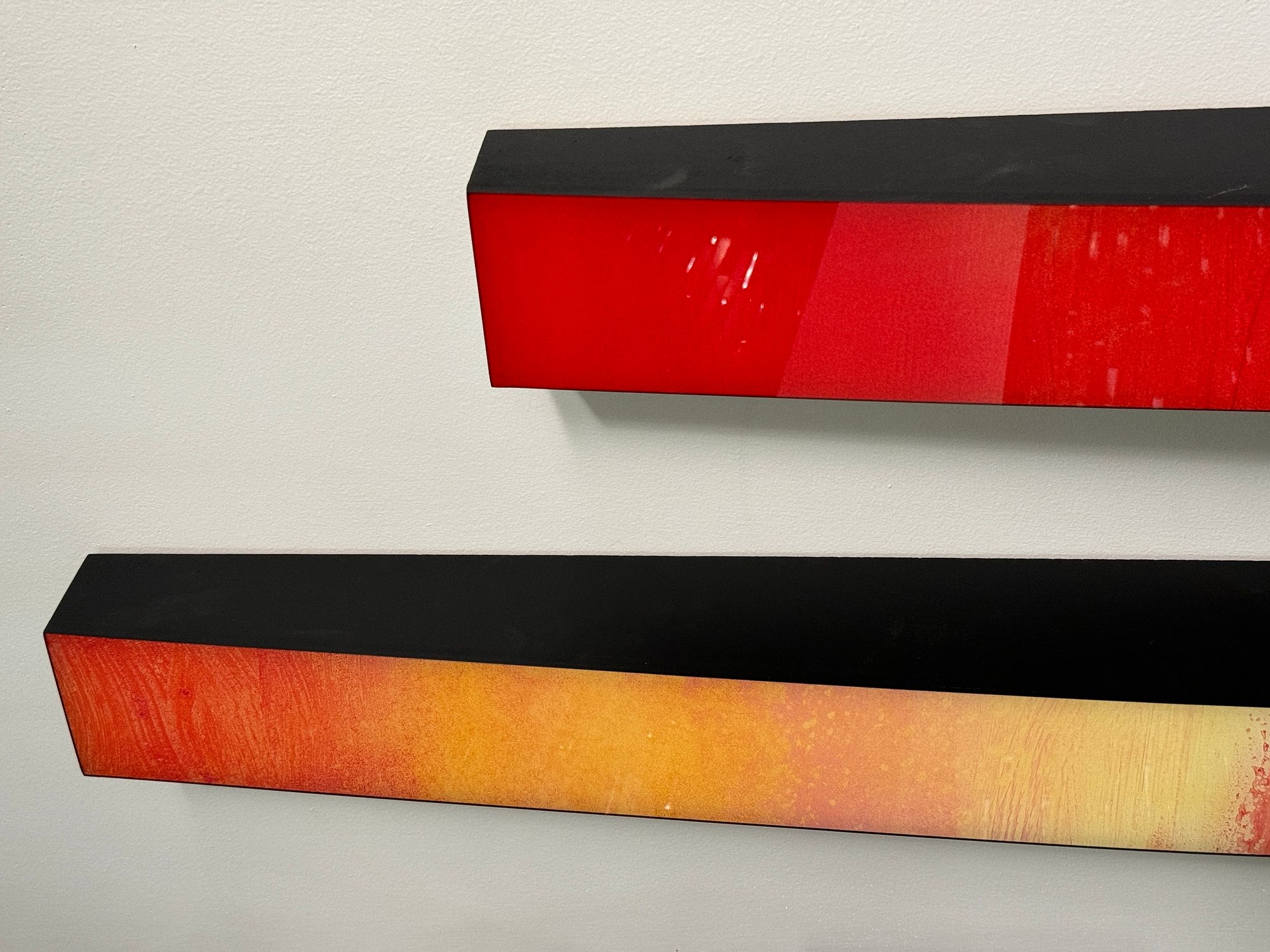 Leslie Emery | Leslie Emery Abstract Mixed Media Wall Art-Signed (2021 ...