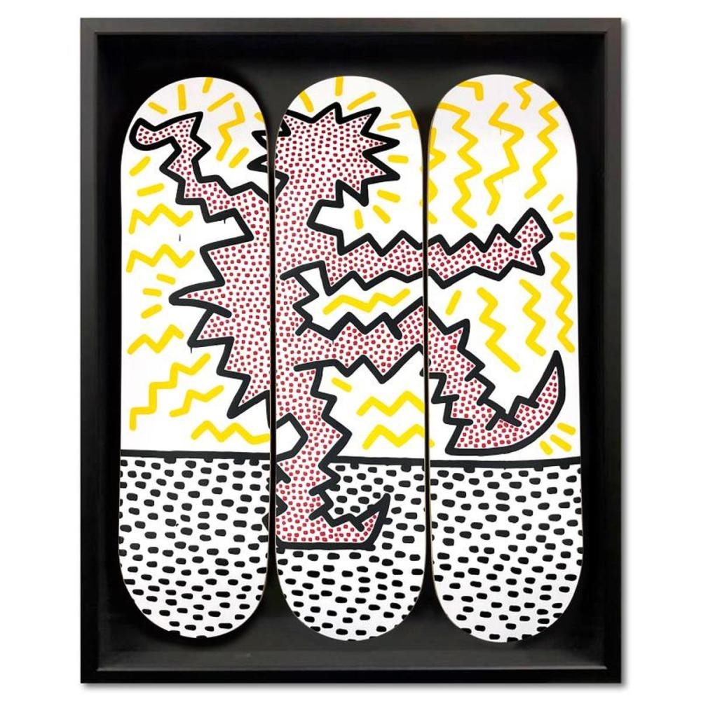 Keith Haring | Pop Shop III: One Plate (Littmann p. 145) (1989) | MutualArt