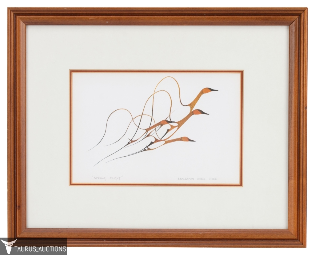 Benjamin Chee Chee | Oie (1975) | MutualArt