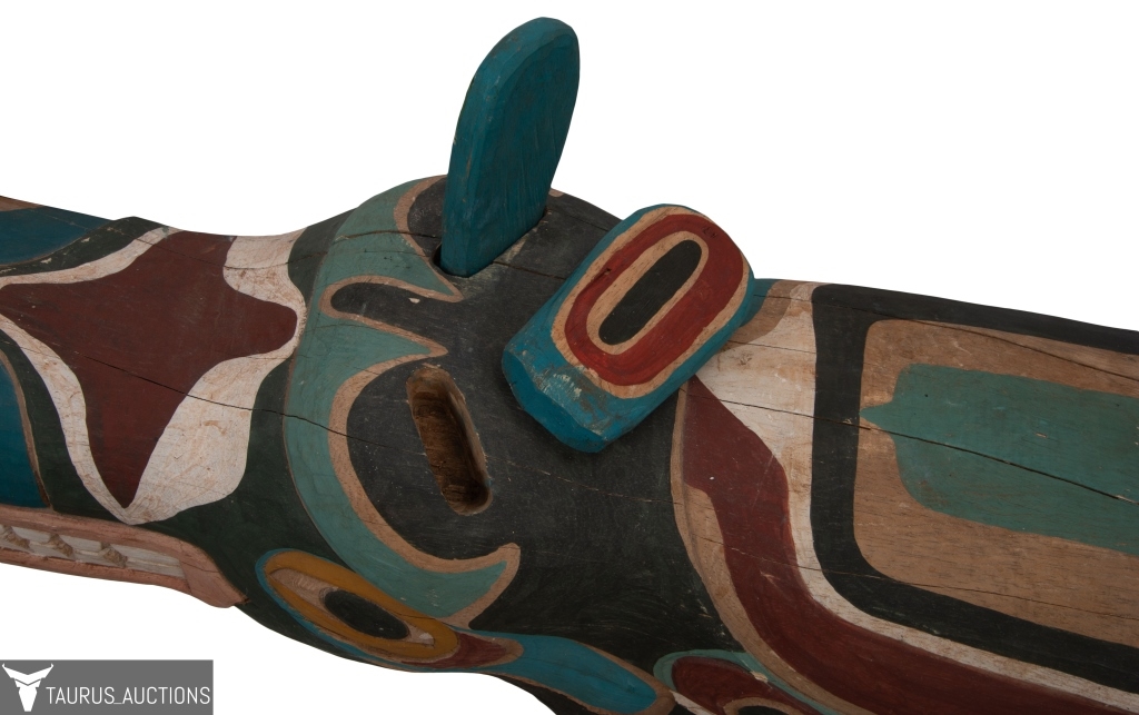 Paul Weir | Wild Boar Floor Totem Sculpture (1980s - 1990s) | MutualArt