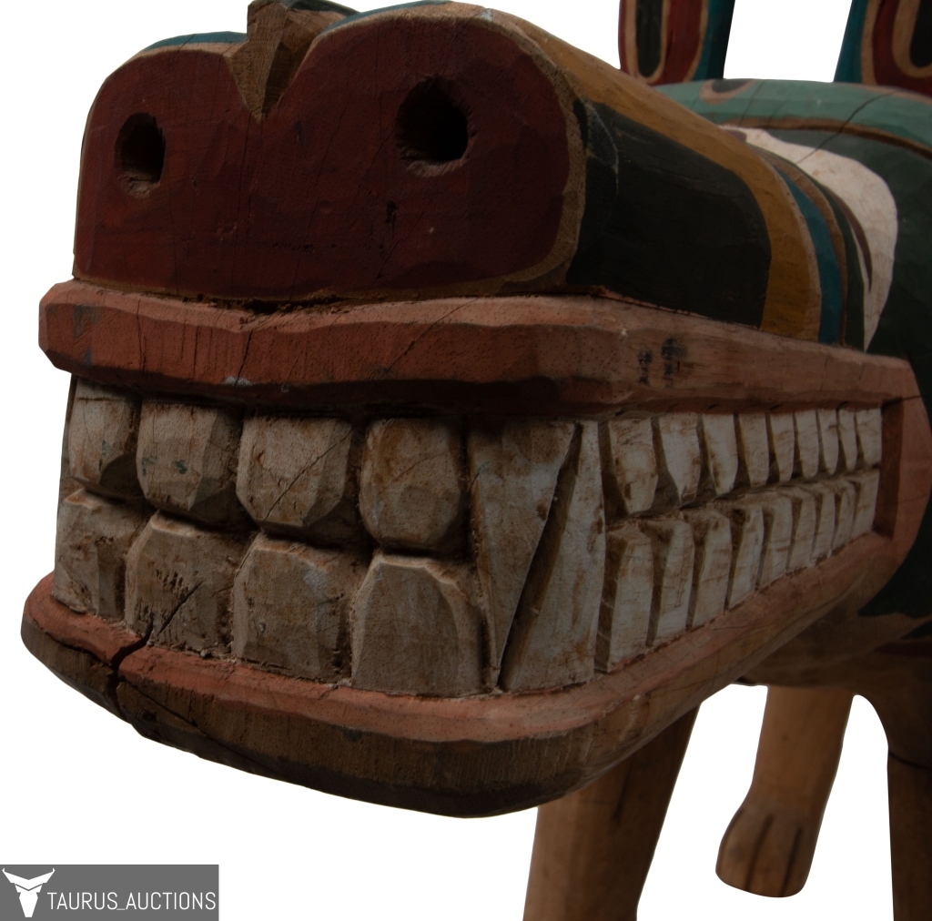 Paul Weir | Wild Boar Floor Totem Sculpture (1980s - 1990s) | MutualArt