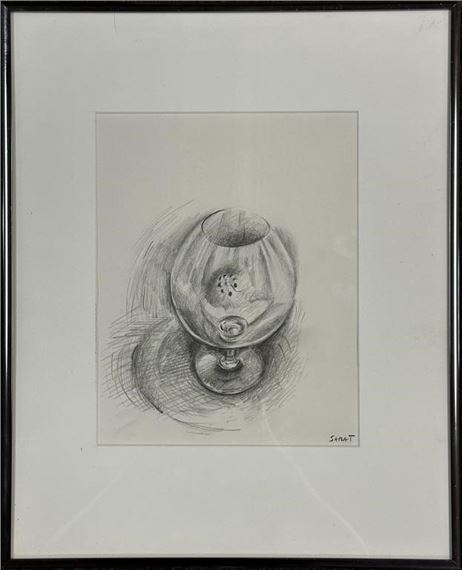 Peter Sabat | PETER SABAT - WINE GLASS DRAWING | MutualArt