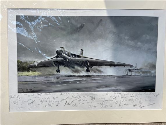 Michael Rondot | Vulcan taking off on runway | MutualArt