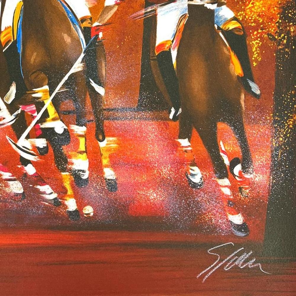 Victor Spahn | Polo hand signed limited edition lithograph with ...