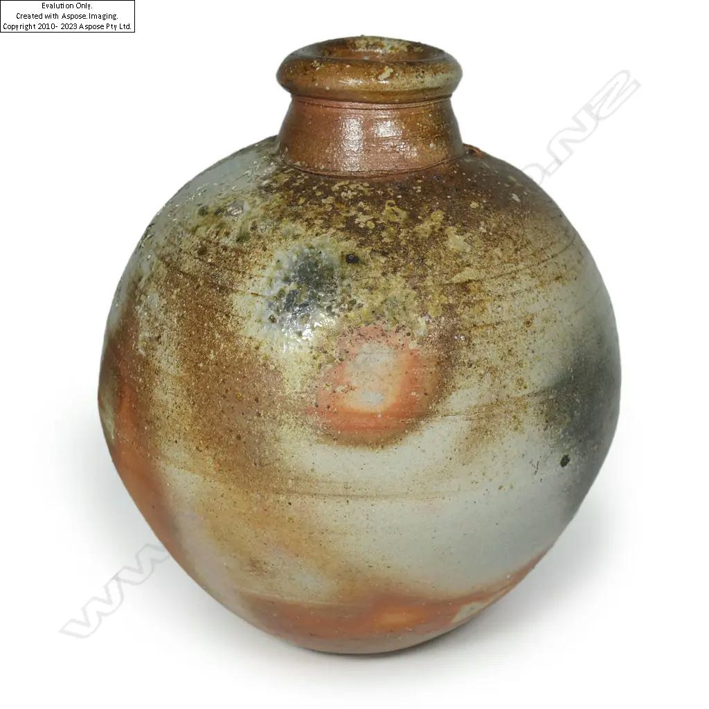 Chester Nealie | Chester Nealie large anagama floor vase | MutualArt