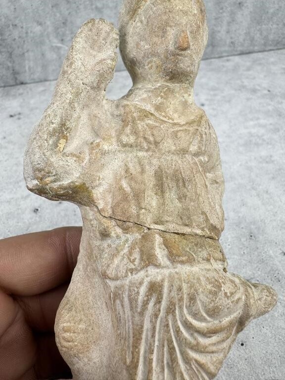 Greco Roman | Ancient Greco Roman Terracotta Isis Statuette (3rd ...