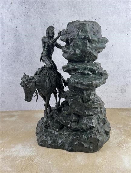 Jay Contway | Jay Contway Native American Indian Bronze | MutualArt