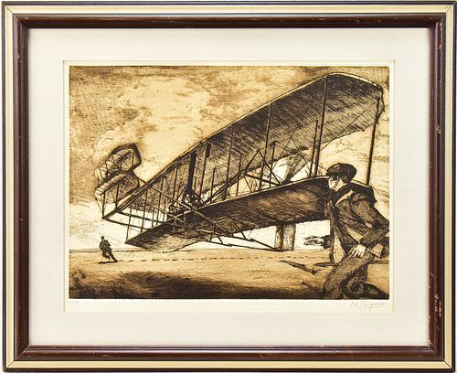 Michael Jacques | Morning at Kitty Hawk (1978) | MutualArt