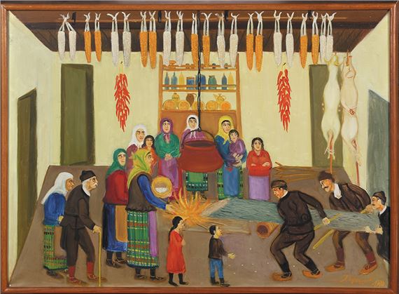 Janko Brašić | Oko kazana (1970) | MutualArt