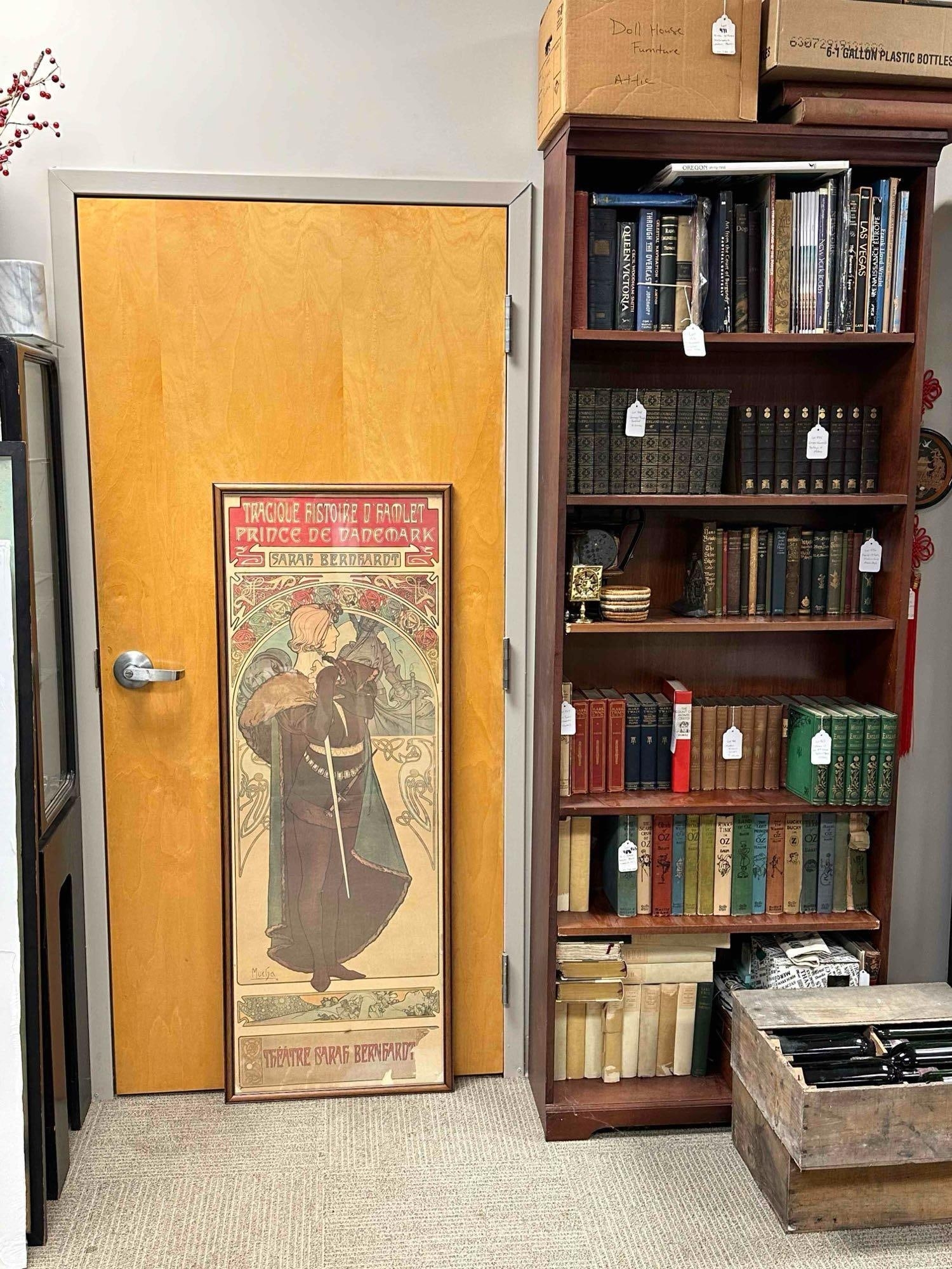 Alphonse Mucha | HAMLET THEATRE POSTER 1899 (1899) | MutualArt