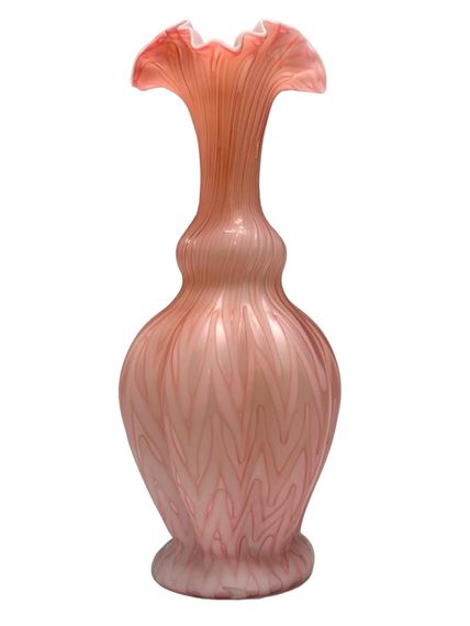 Thomas Webb | Thomas WEBB Satin Finish Art Glass Vase | MutualArt