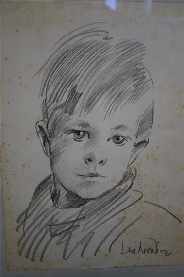 Robert Lenkiewicz | Original pencil sketch by Robert Lenkiewicz | MutualArt