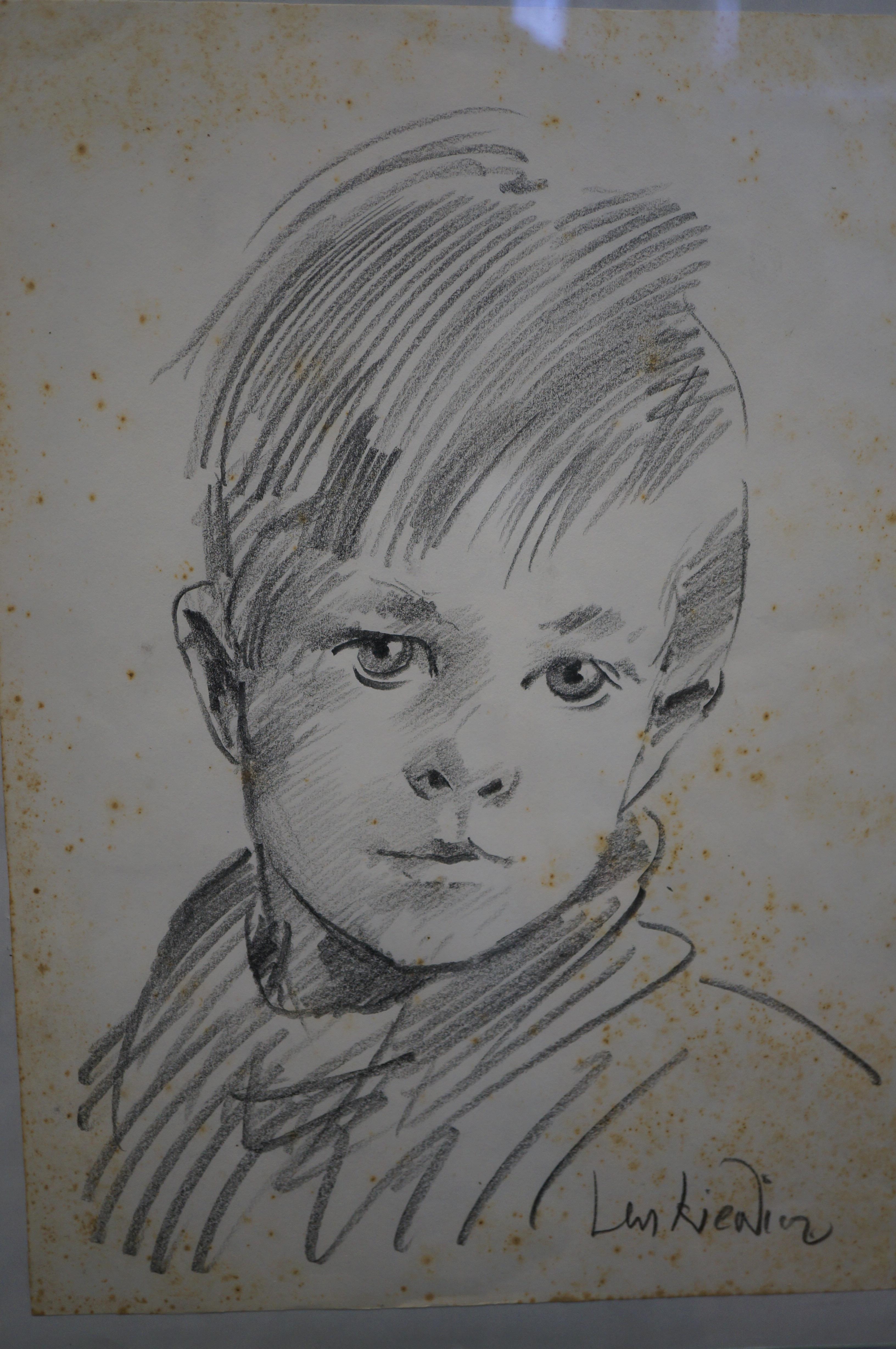 Robert Lenkiewicz | Original pencil sketch by Robert Lenkiewicz | MutualArt