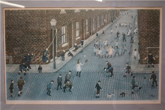 Tom Dodson | Large Tom Dodson print with blind stamp signed in | MutualArt