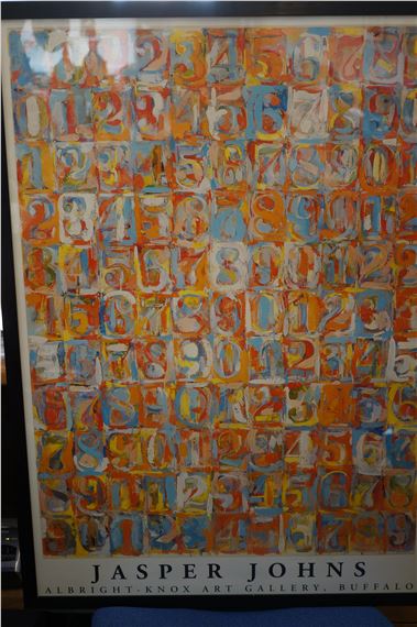 Jasper Johns | Jasper Johns offset lithograph Albright - Knox art ...