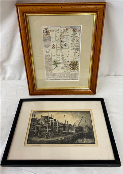 J. Barrie Robinson | Shipyard Beverley (Early 20) | MutualArt