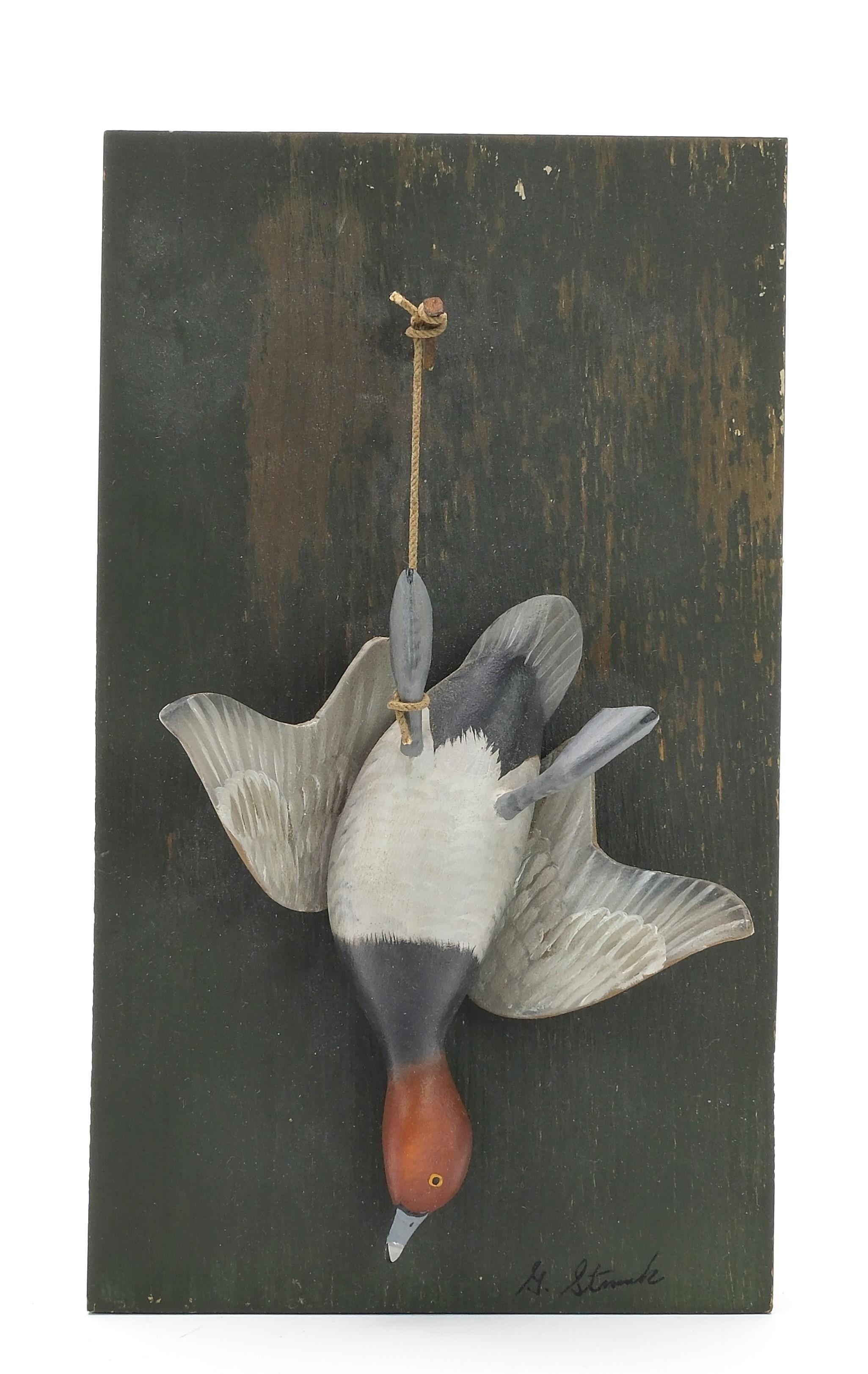 George Strunk | Redhead drake | MutualArt