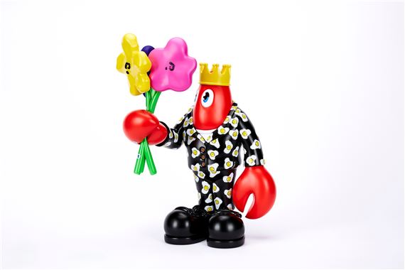 Philip Colbert | Lobster Flower (2022) | MutualArt