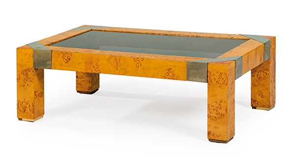 Milo Baughman | Mesa de centro rectangular | MutualArt