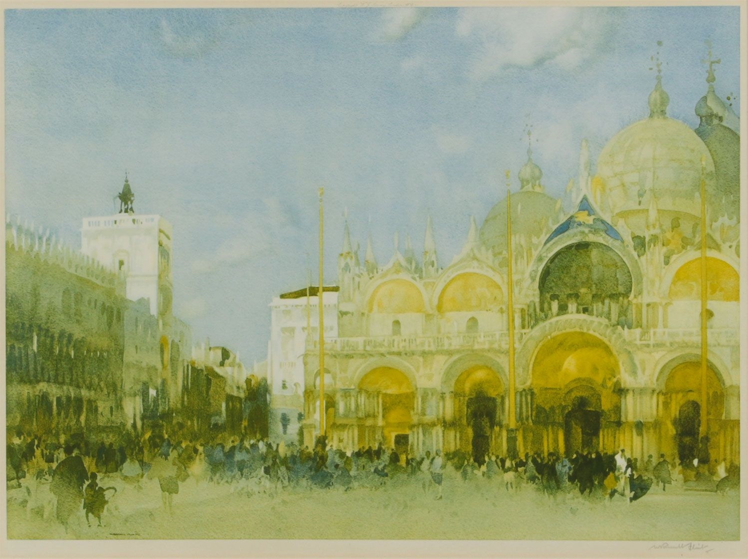 William Russell Flint | A summer's day (1920) | MutualArt