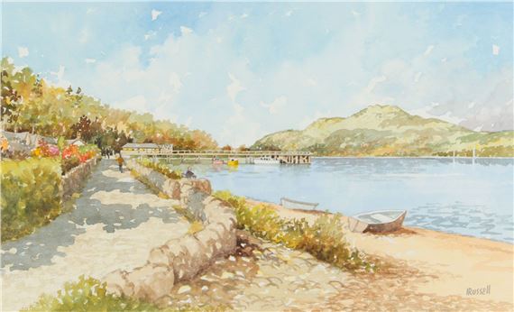 J. Russell | PATH BY THE LOCH | MutualArt