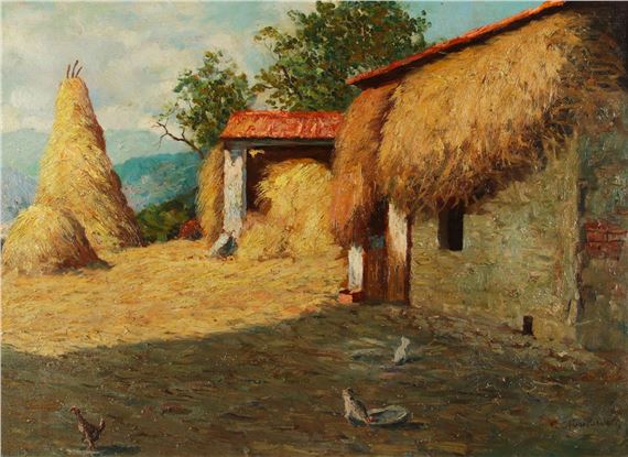 Eva Stuart Watt | THE FARMYARD | MutualArt