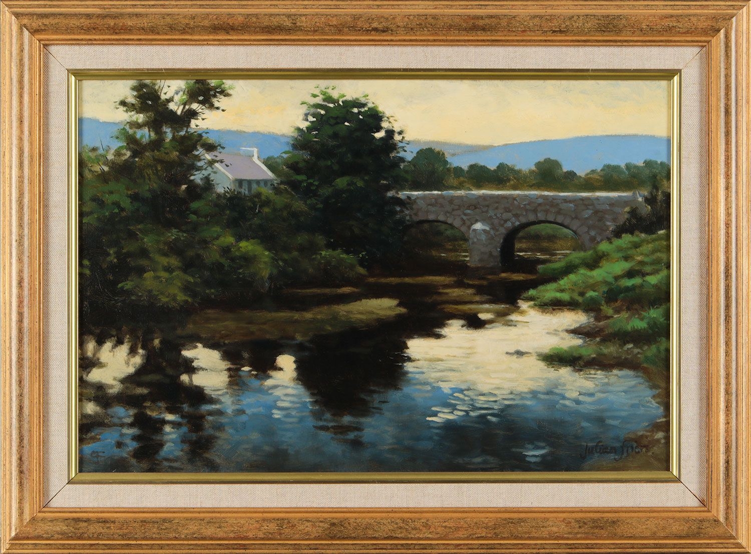 Julian Friers | OLD STONE BRIDGE, COUNTY ANTRIM | MutualArt