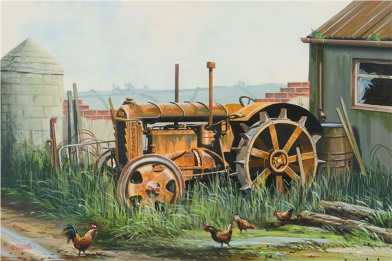 Norman Whitla | THE OLD FORDSON TRACTOR | MutualArt