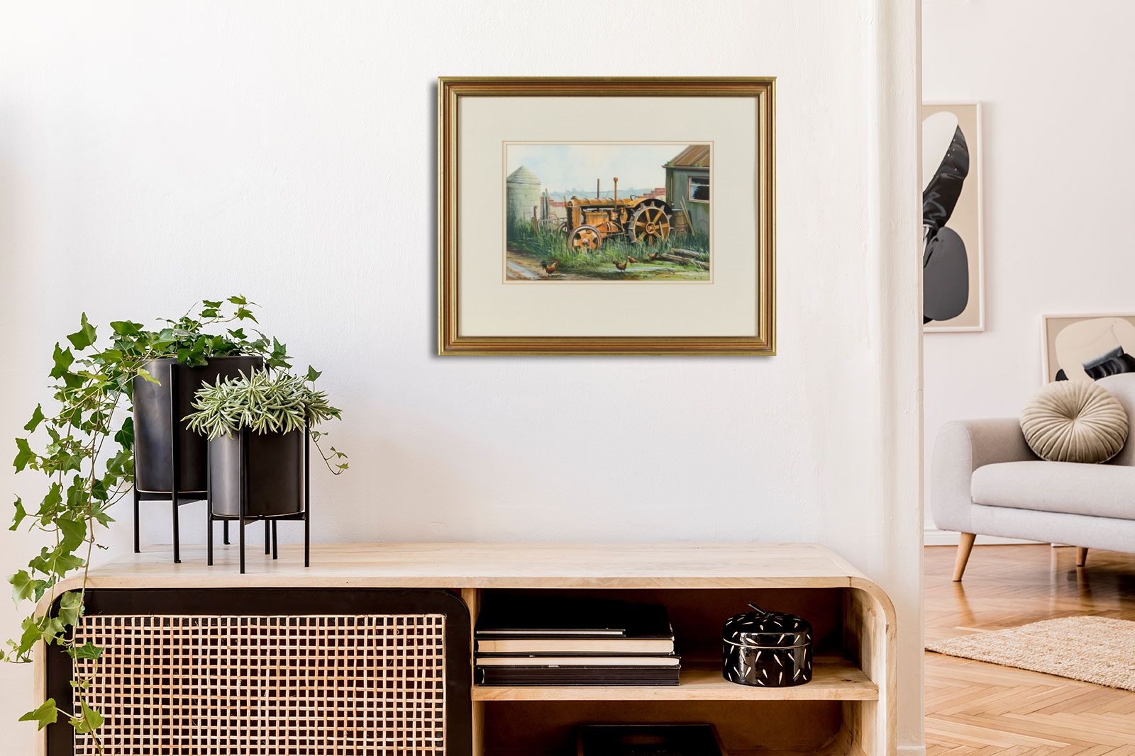 Norman Whitla | THE OLD FORDSON TRACTOR | MutualArt