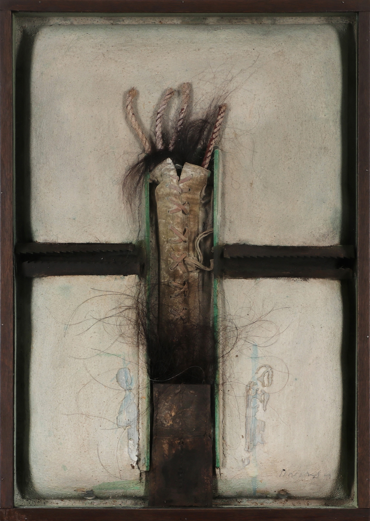 Karl Fred Dahmen | Tele-Landschaft mit Korsett (1969) | MutualArt