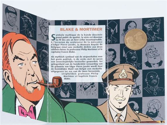 Edgar Pierre Jacobs | Blake and Mortimer medal (2004) | MutualArt