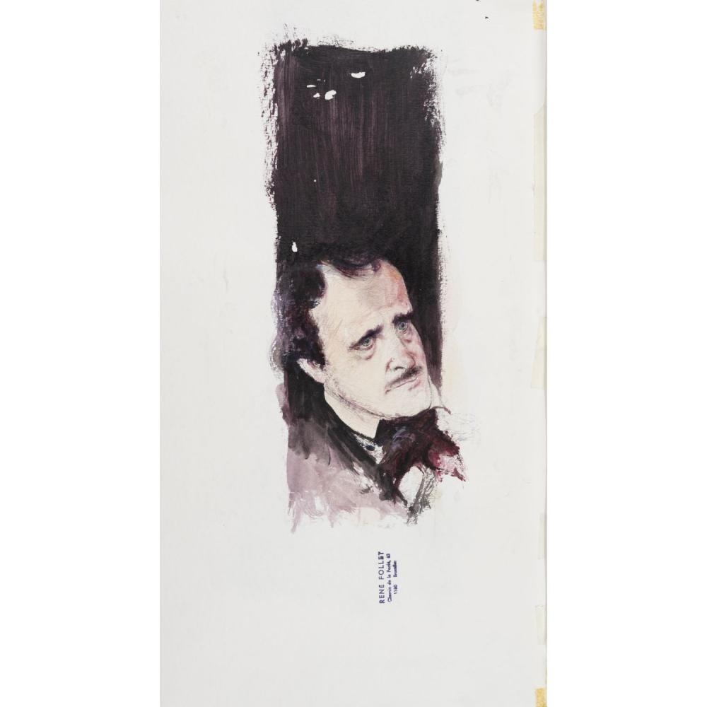 Rene Follet | Portrait d'Edgar Allan Poe | MutualArt