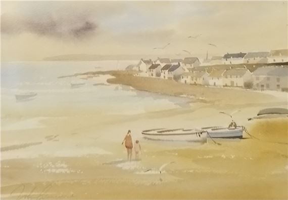 John Lawrence | coastal scene | MutualArt
