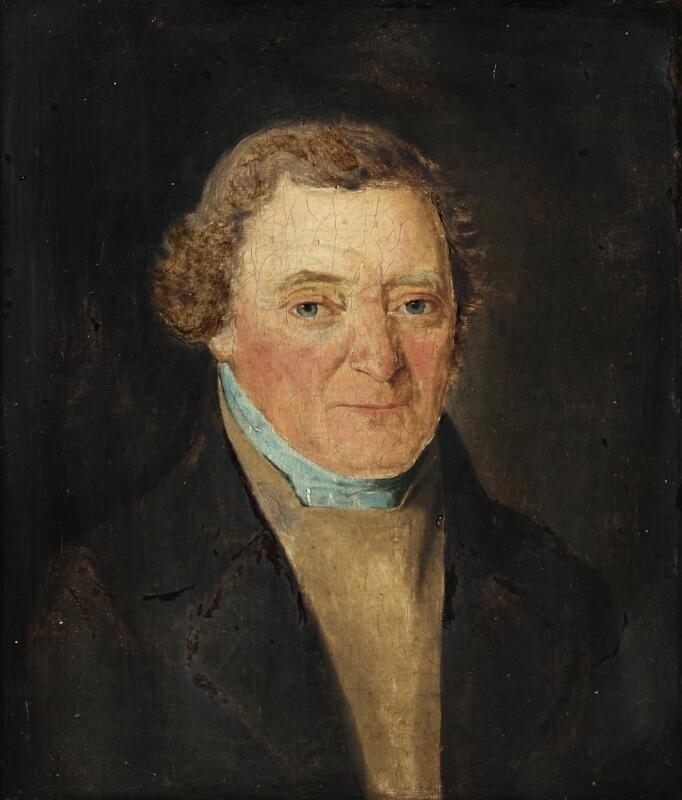 Johan Julius Exner | Portrait of Møller Seirøe from Karlebo (1845 ...