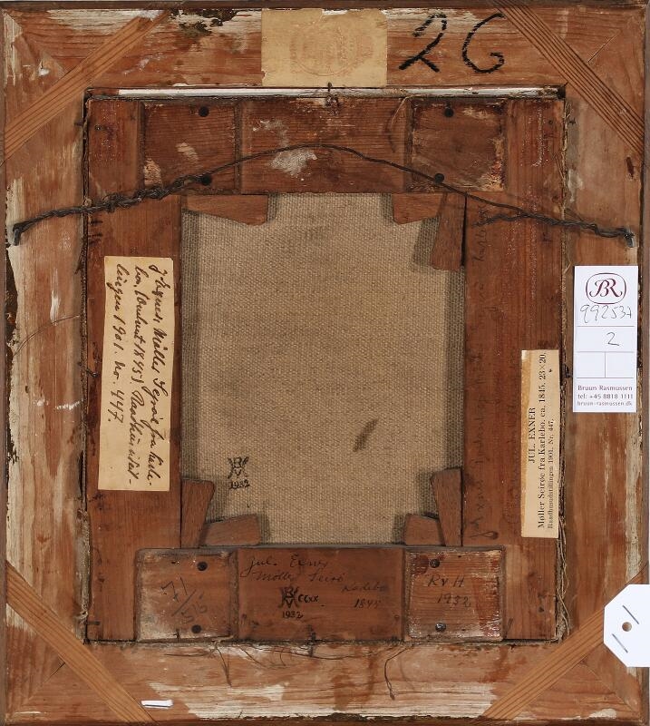 Johan Julius Exner | Portrait of Møller Seirøe from Karlebo (1845 ...